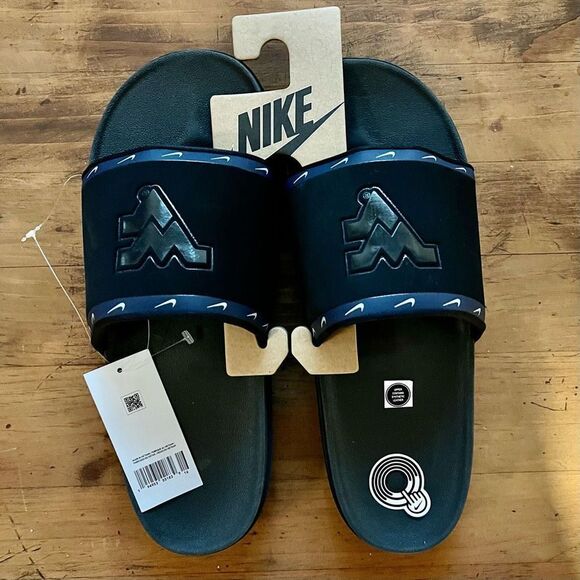 Nike | Shoes | Nikewest Virginia Mountaineers Wvu Slide Sandalsmens ...
